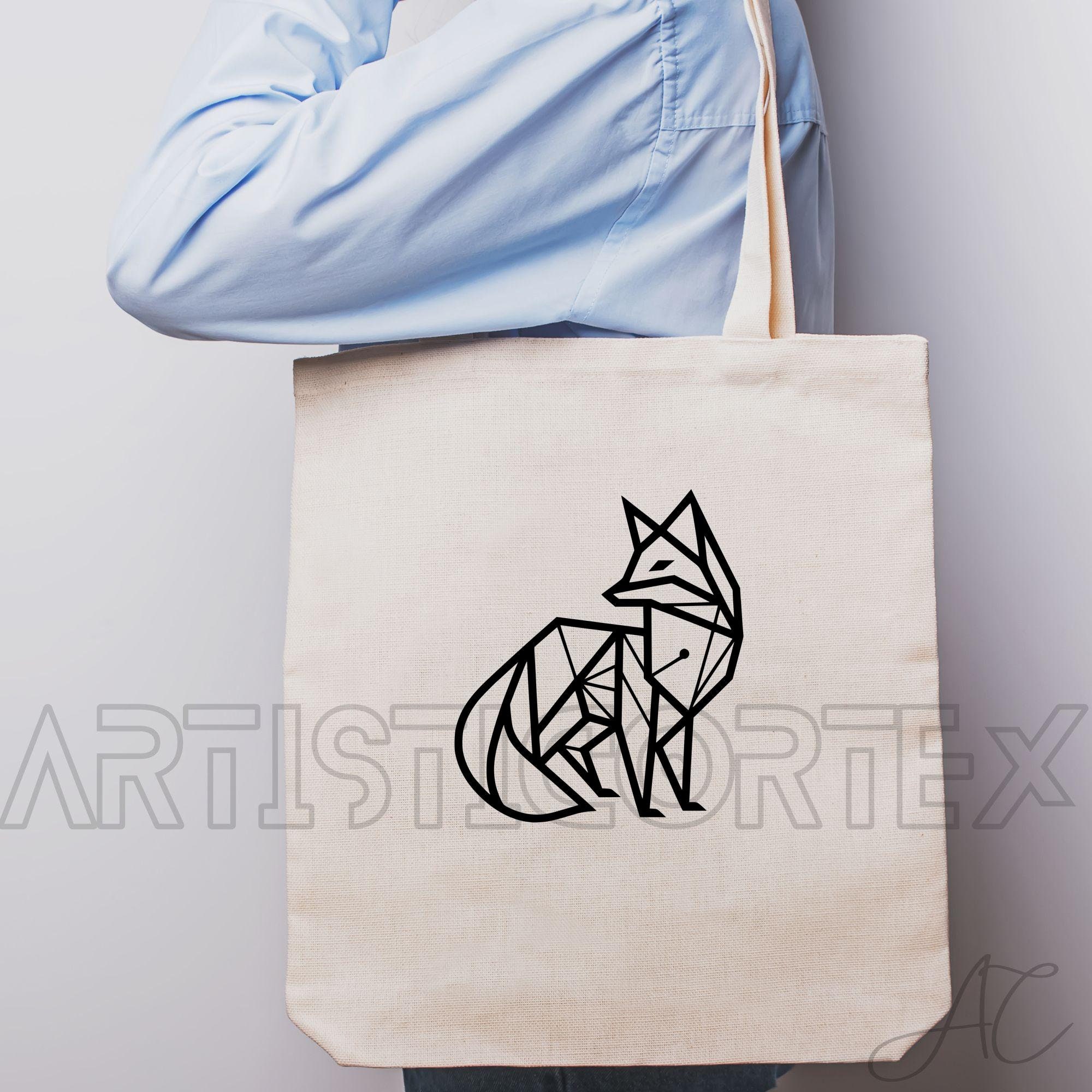 Fox SVG Bundle, Geometric Fox PNG, Geometric Fox Face Clipart, Hand ...