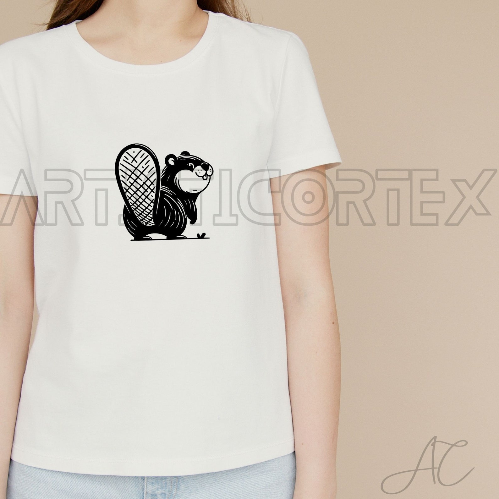 Beaver SVG Bundle, Beaver With Chainsaw PNG, Beaver and Wood Clipart ...