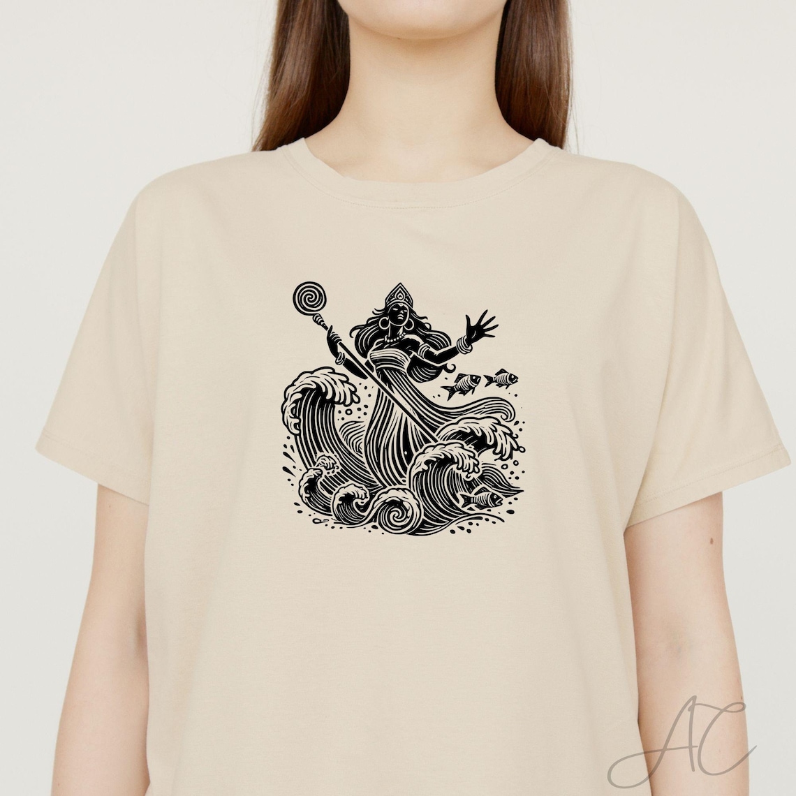 Yemaya SVG Bundle, Queen of the Sea PNG ,yemoja Clipart, Hand Drawn ...