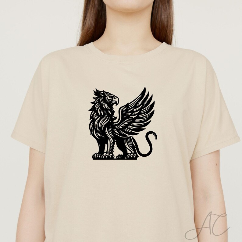Griffin SVG Bundle, Griffin Logo PNG ,griffin Face Clipart, Hand Drawn ...