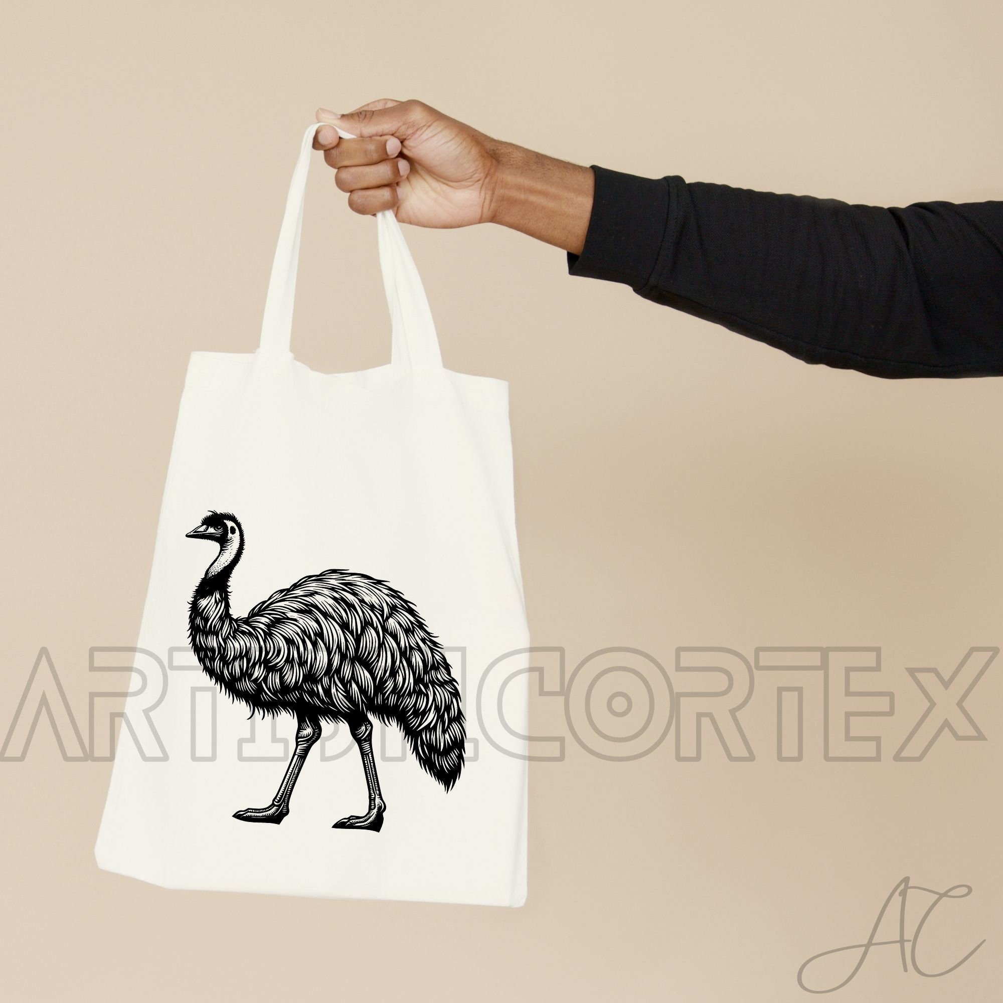 Emu SVG Bundle, Funny Emu PNG, Floral Emu Clipart, Hand Drawn Emu ...