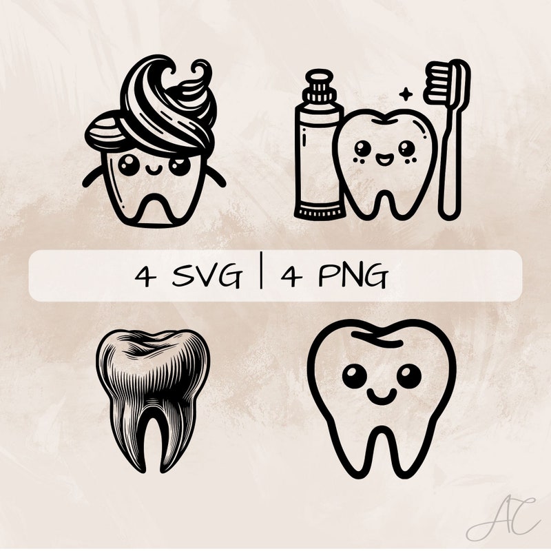 Tooth Svg - Etsy