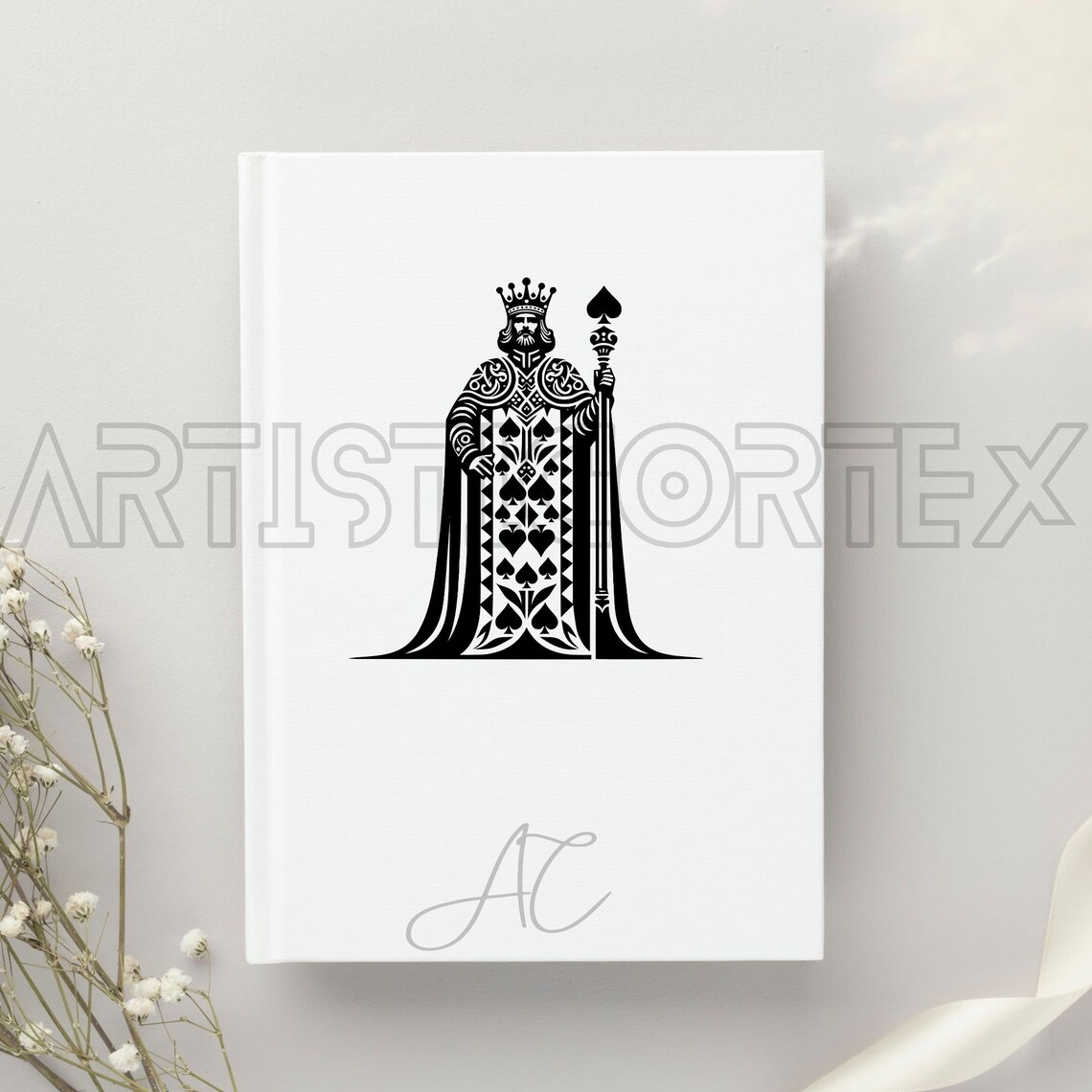 King of Spades SVG Bundle, King PNG, Spade Card Clipart, Hand Drawn ...