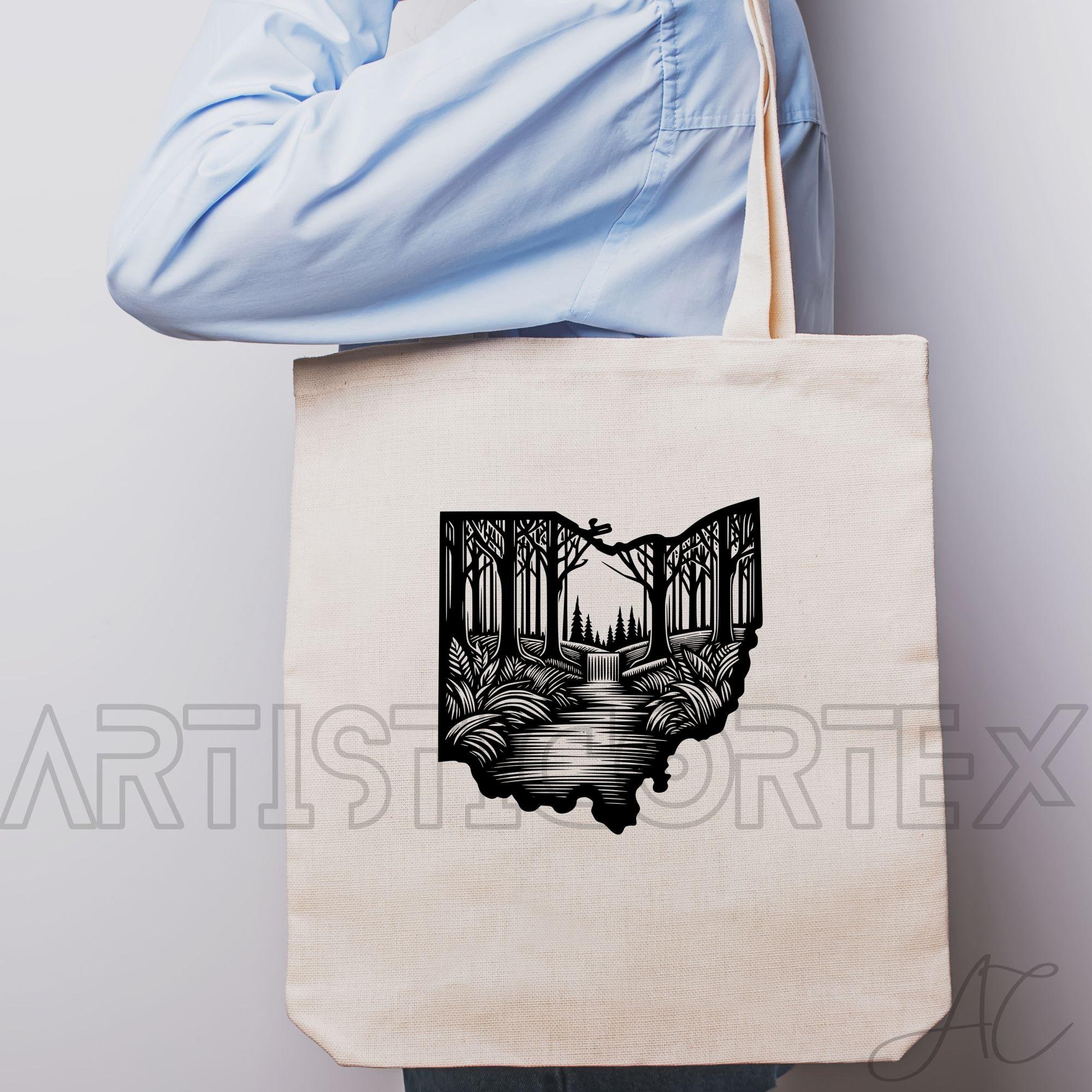 Ohio SVG Bundle, Ohio Map PNG ,ohio Outline Clipart, Hand Drawn Ohio ...