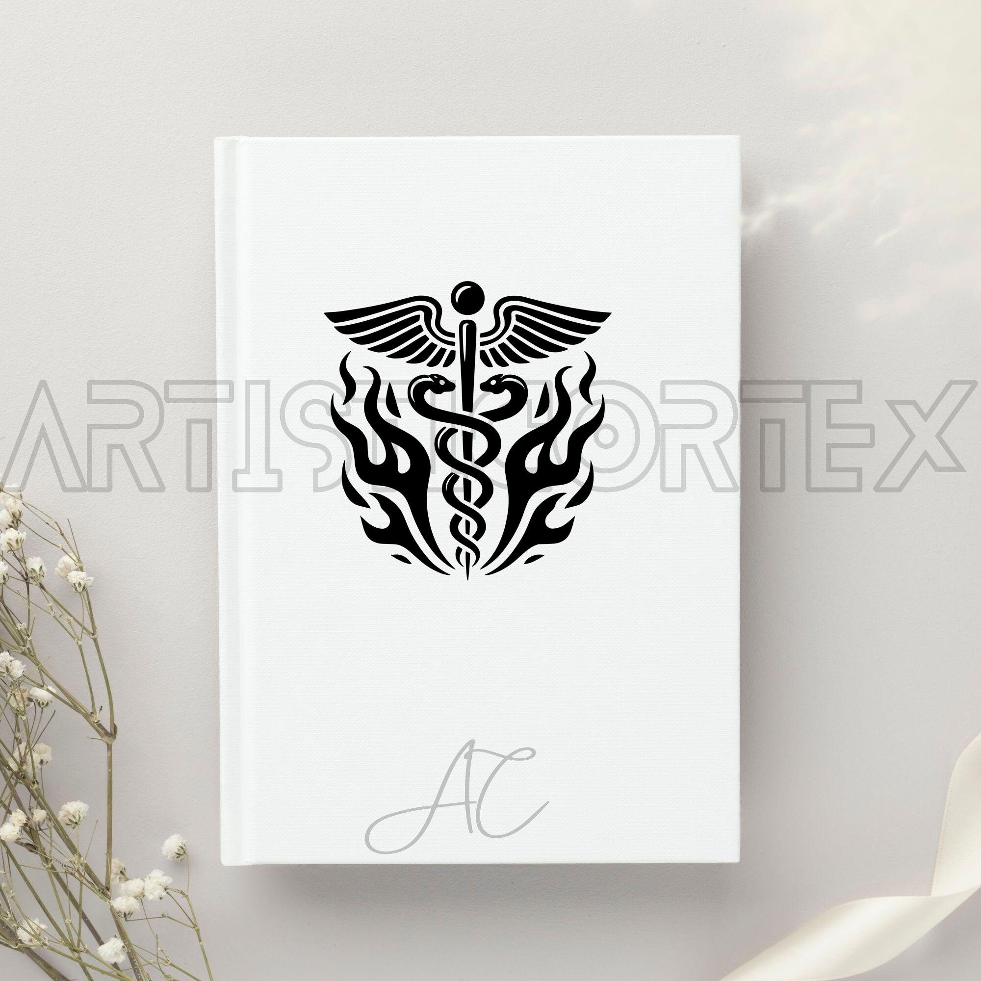 Caduceus SVG Bundle, Caduceus Sign PNG , Caduceus Staff Clipart, Hand ...