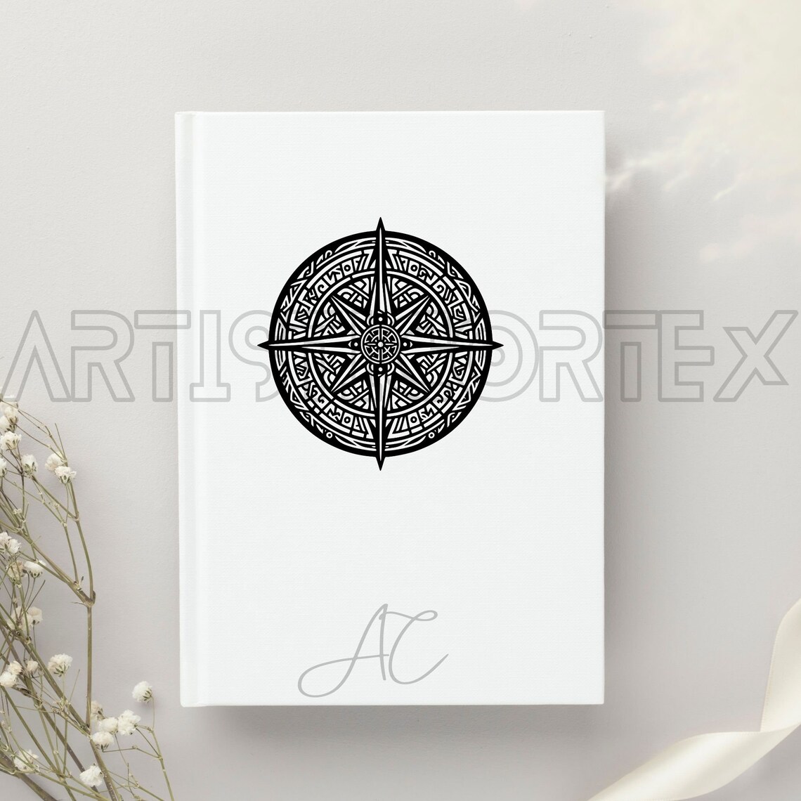 Vegvisir SVG, Vegvisir Compass PNG, Viking Compass Vector, Old Runes ...