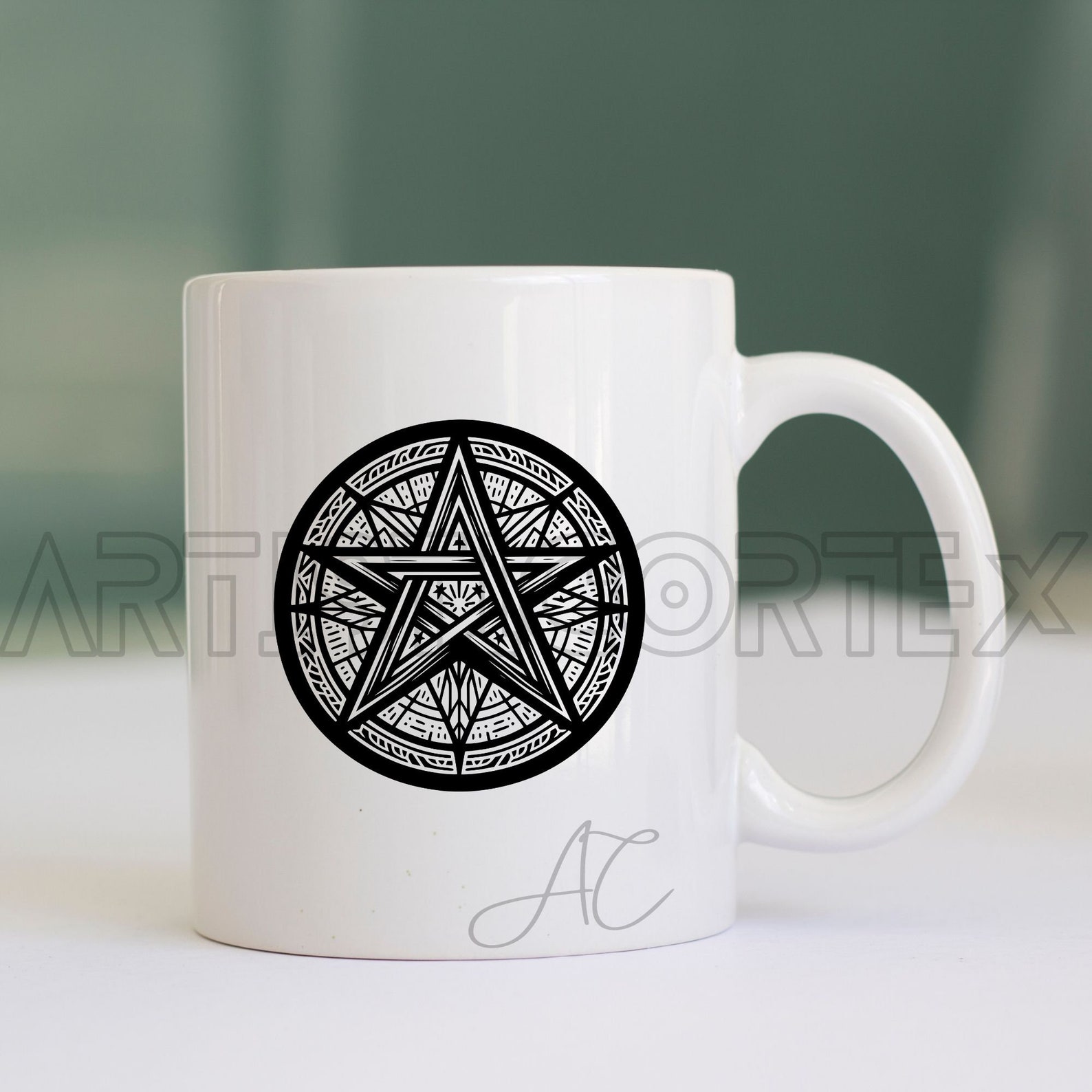 Pentagram SVG Bundle, Wiccan Pentacle PNG, Pentagram and Fire Clipart ...