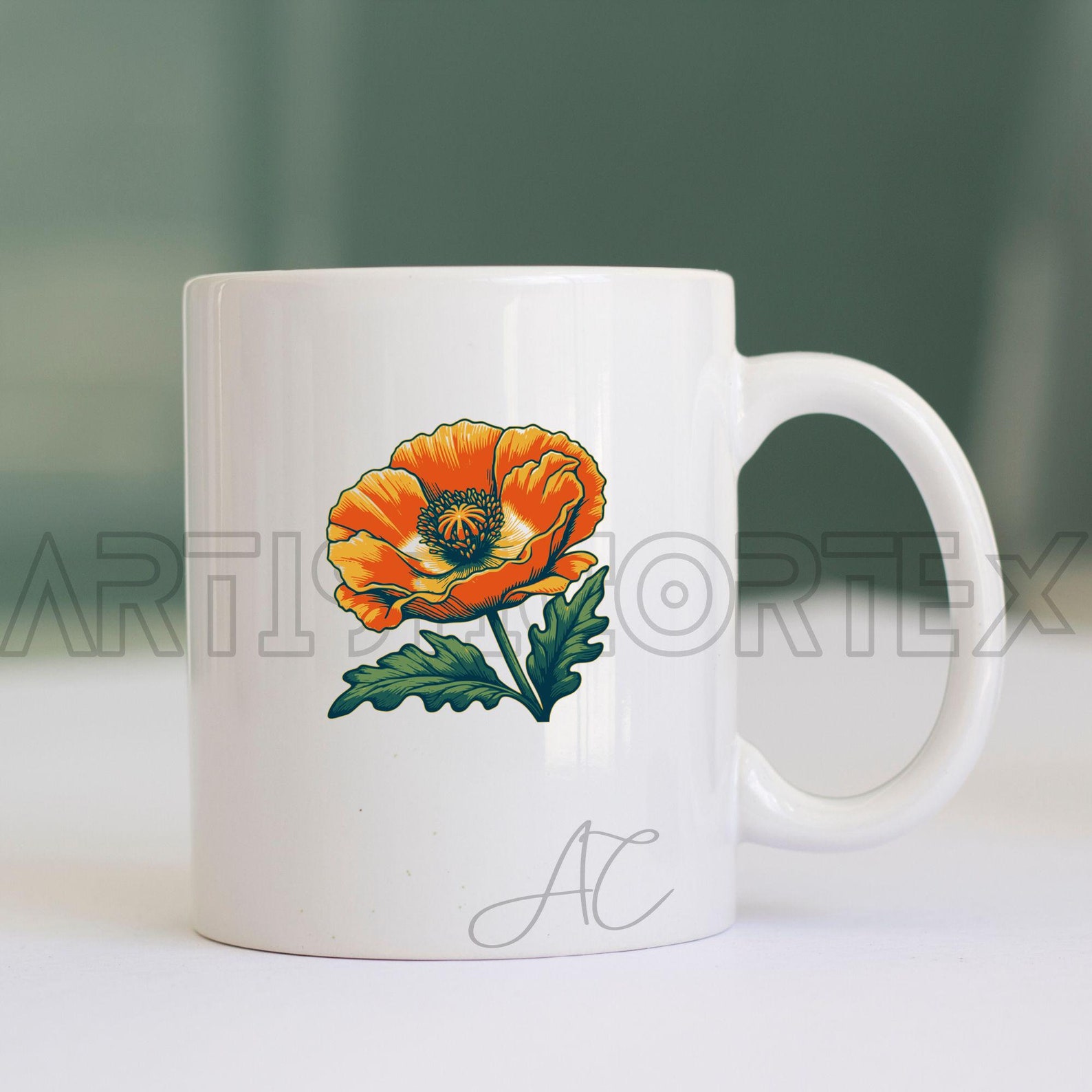 California Poppy SVG Bundle, Poppy Flower PNG , Poppy Wreath Clipart ...