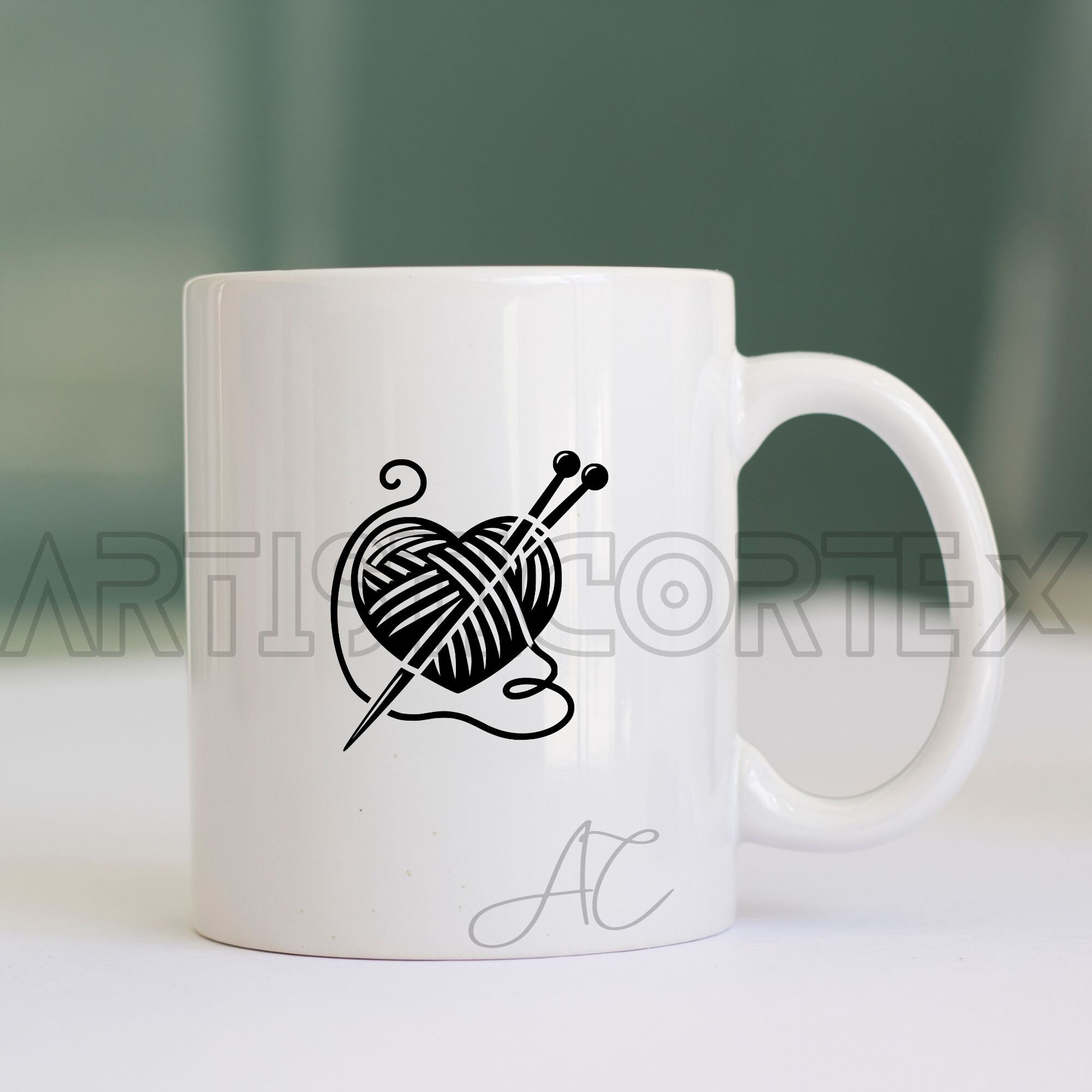 Knitting SVG Bundle Knitting Needles PNG Crochet Clipart - Etsy