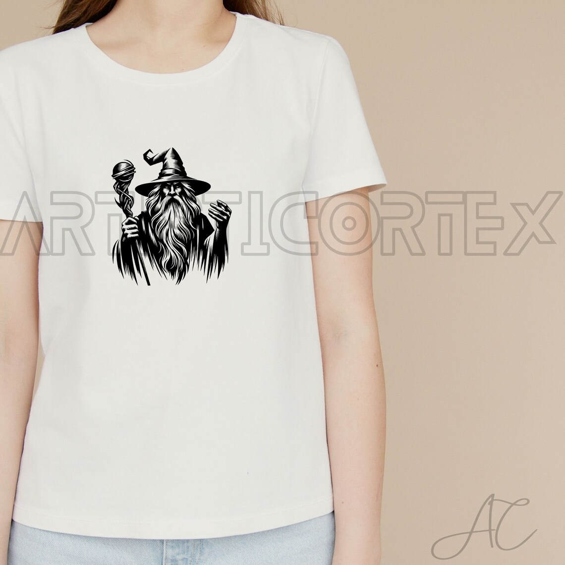 Wizard SVG Bundle, Magician PNG, Sorcerer Clipart, Hand Drawn Wizard ...