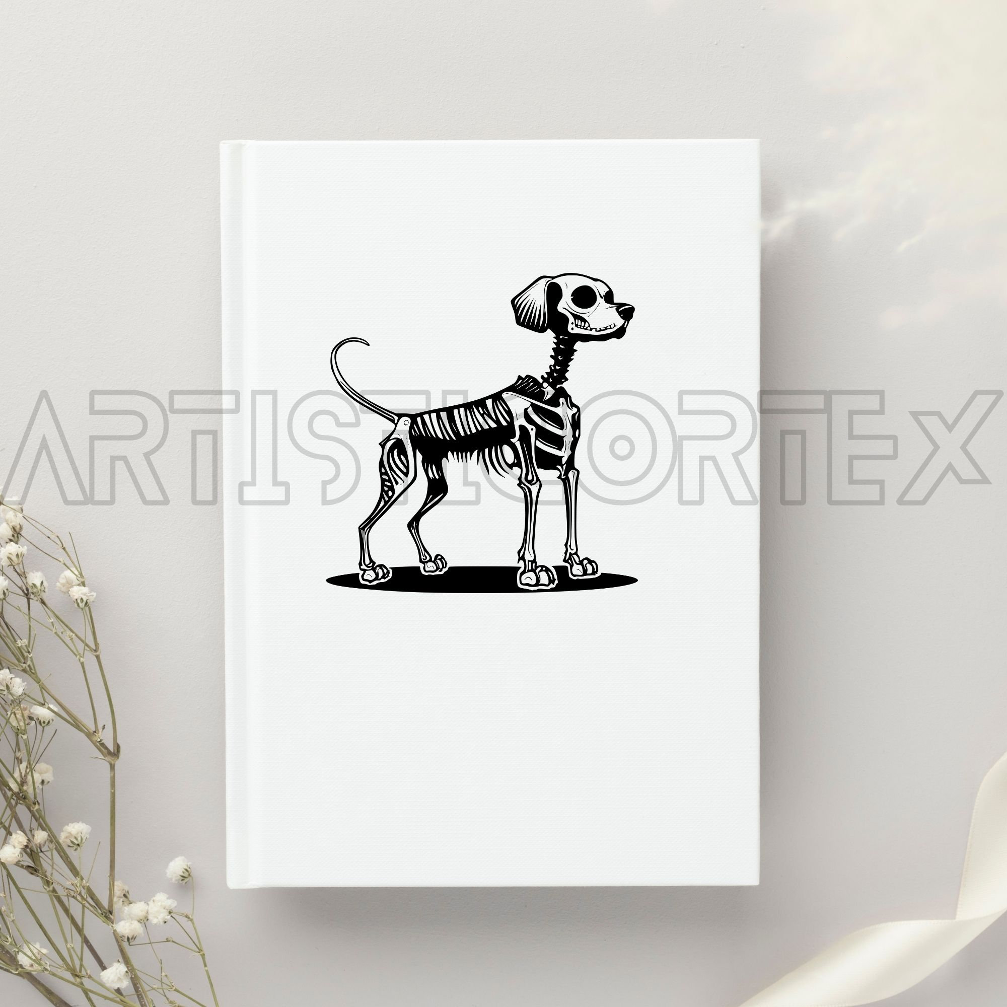 Dog Skeleton SVG Dog SVG Skeleton SVG Vector Hand Drawn - Etsy Canada