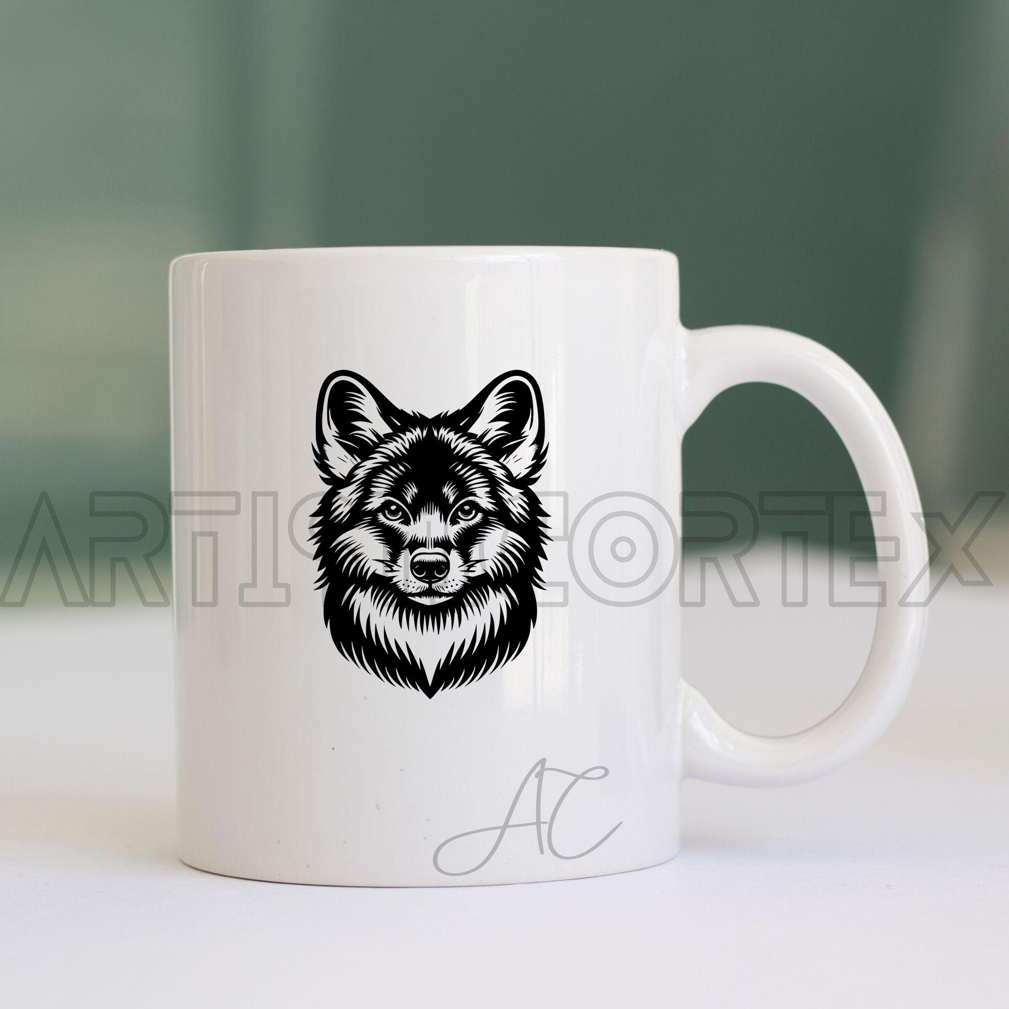 Dingo SVG Bundle, Dingo With Flowers PNG ,dingo in Nature Clipart, Hand ...