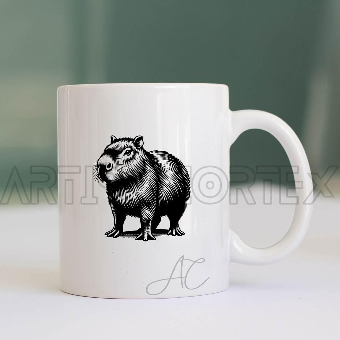 Capybara SVG Bundle, Capybara With Hat PNG, Floral Capybara Clipart ...