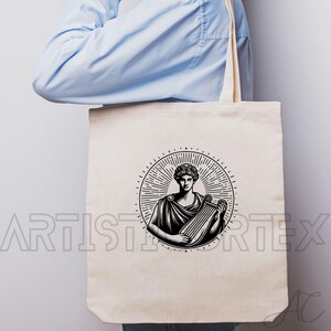 Apollo SVG Bundle, Apollo PNG ,god of Music Clipart, Hand Drawn Apollo ...