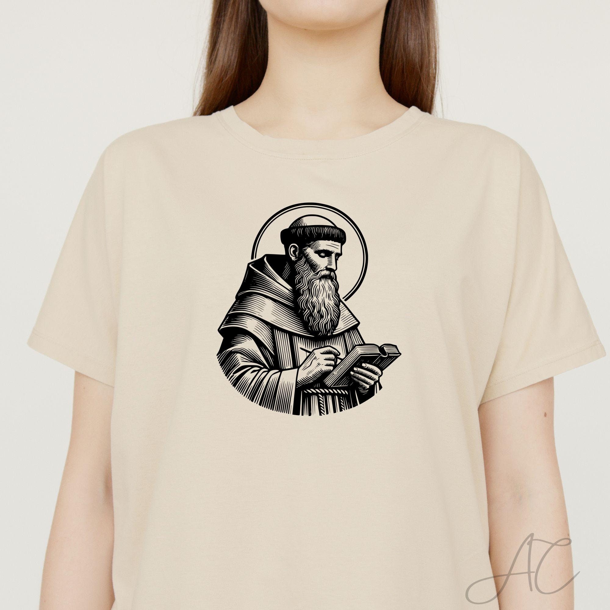 St Benedict SVG Bundle, Saint Benedict PNG, St Benedict and Raven ...