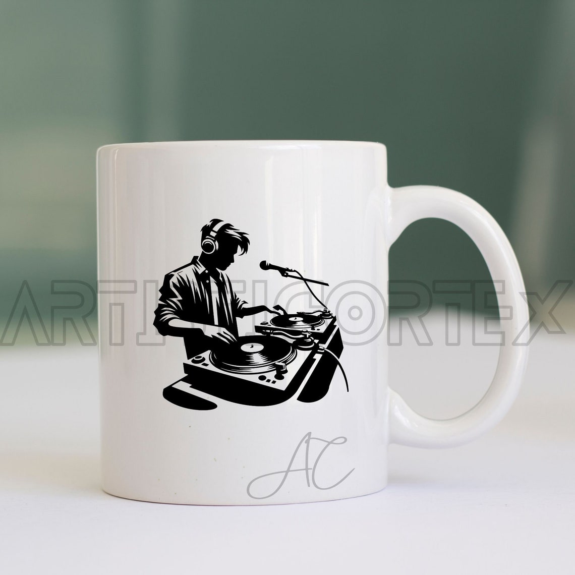 DJ Svg Bundle, DJ With Headphones Png, DJ With Hoodie Clipart, Hand ...