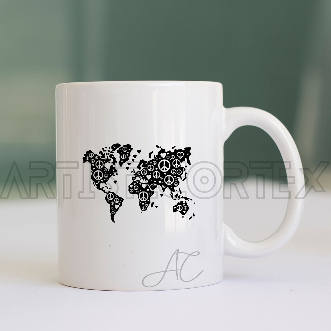 World Map SVG Bundle, World Globe PNG, Earth Clipart, Hand Drawn World ...