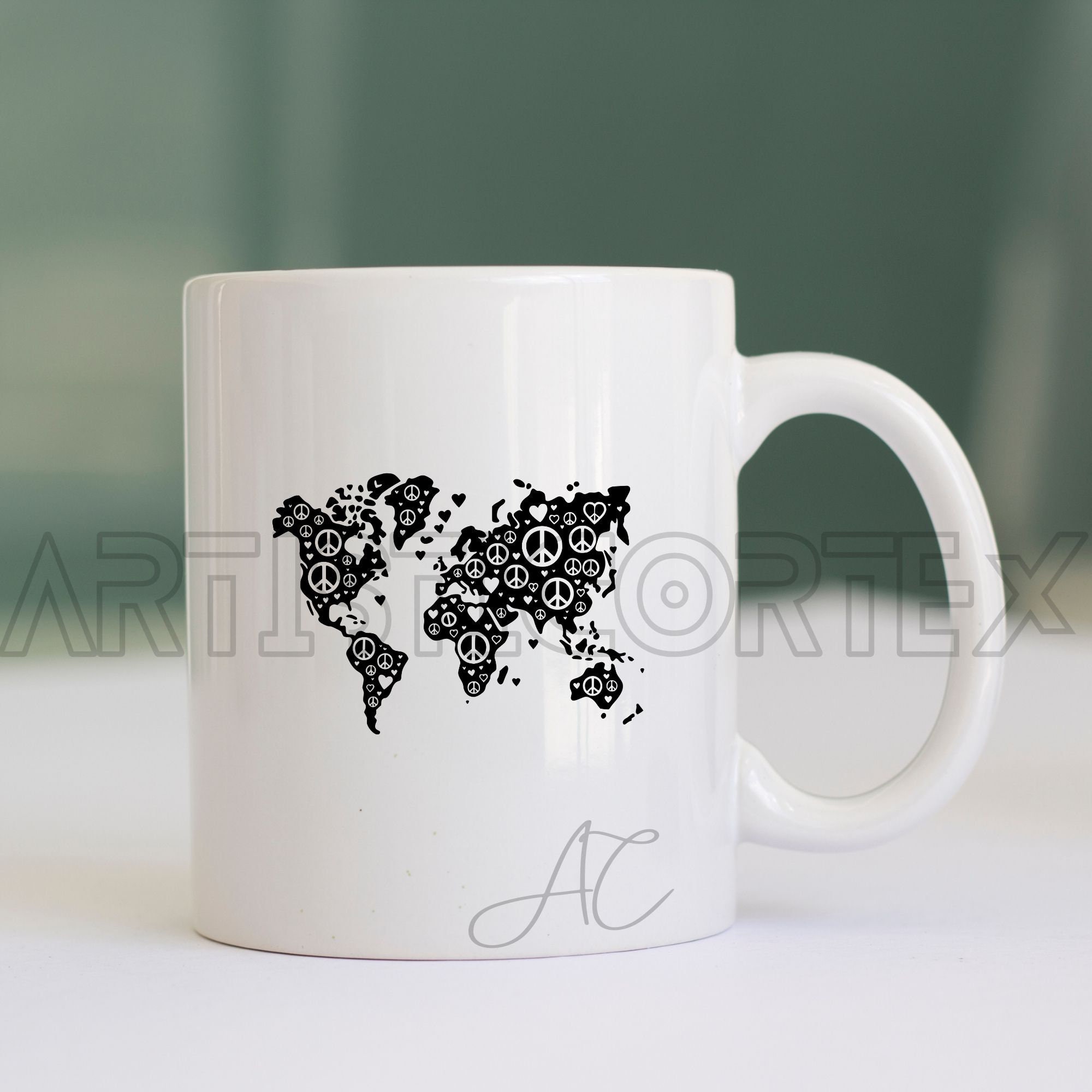 World Map SVG Bundle, World Globe PNG, Earth Clipart, Hand Drawn World ...