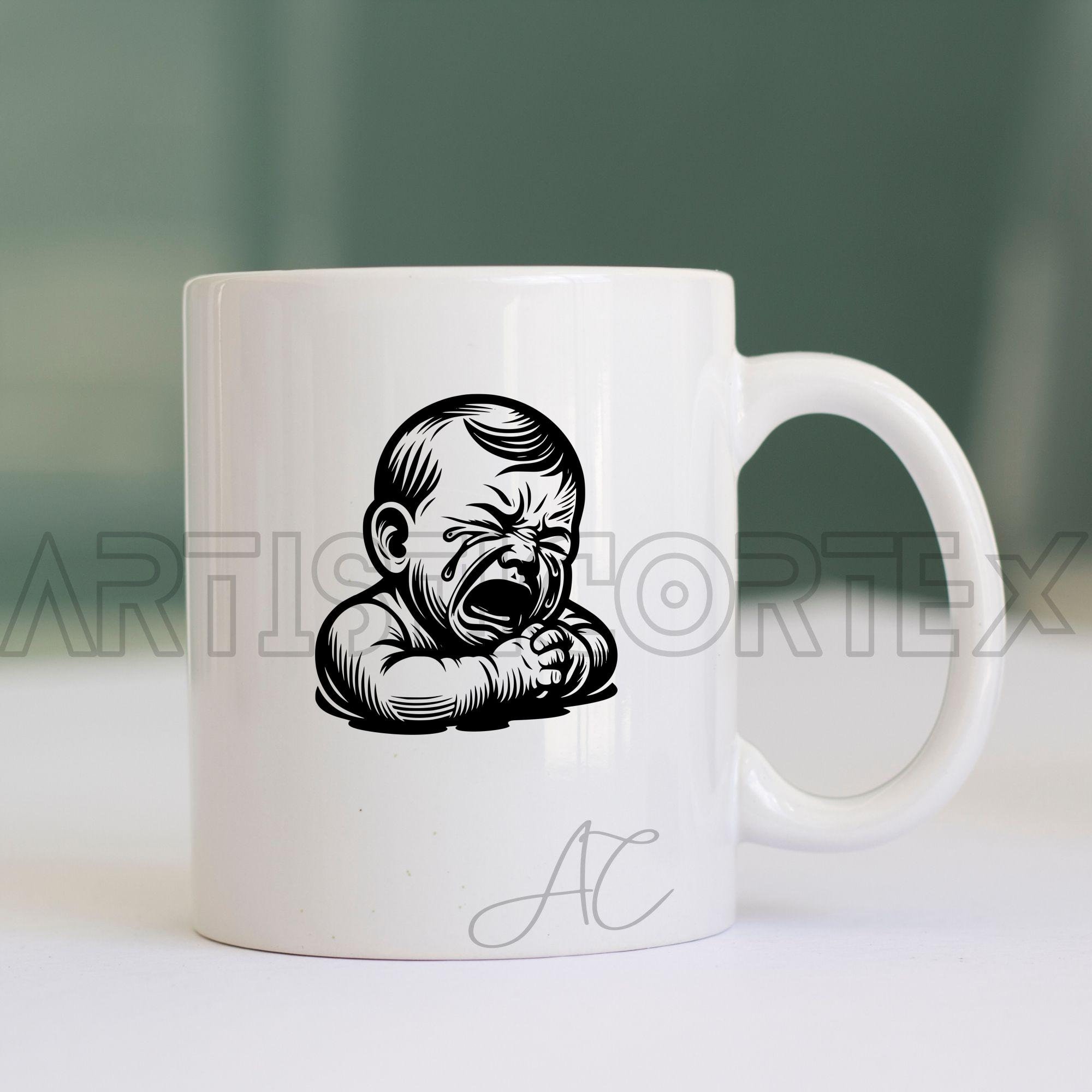 Crying Baby SVG Bundle,baby PNG ,sad Baby Clipart, Hand Drawn Crying ...