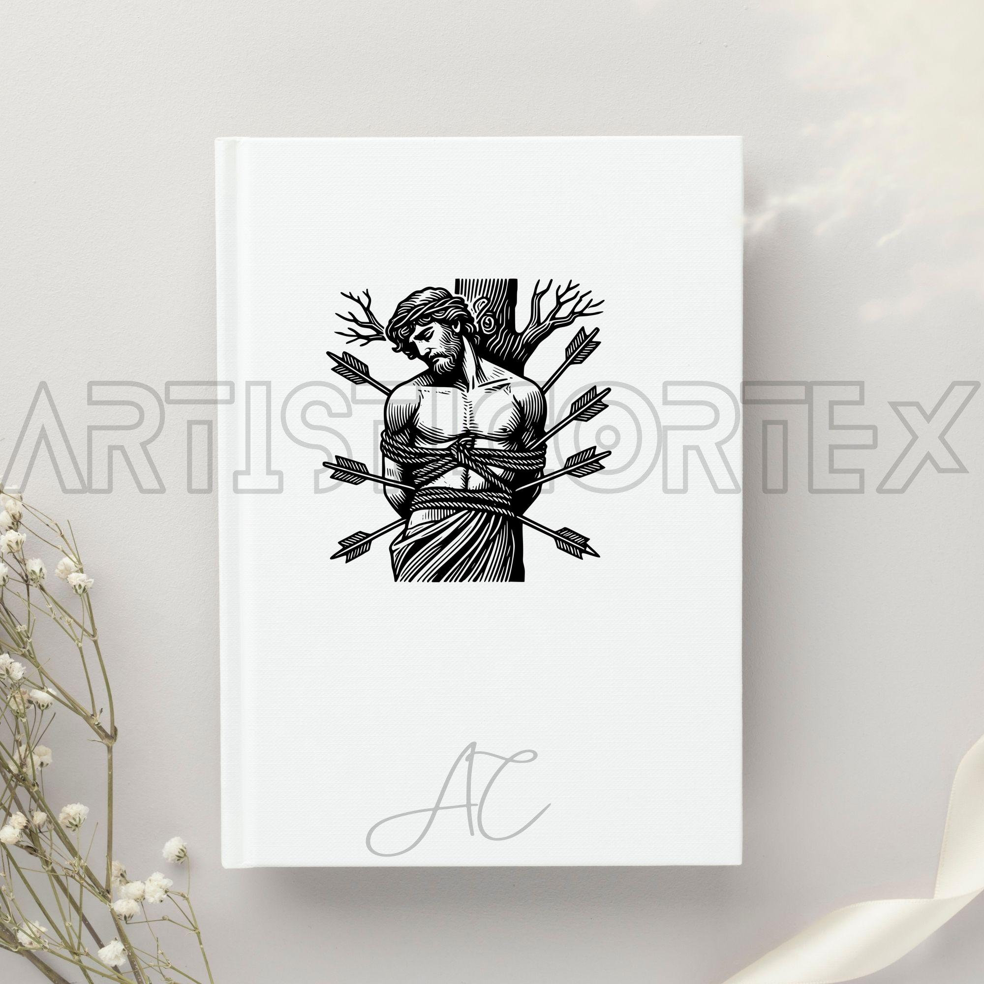 Ssint Sebastian SVG Bundle, Saint Sebastian PNG, St Sebastian and ...