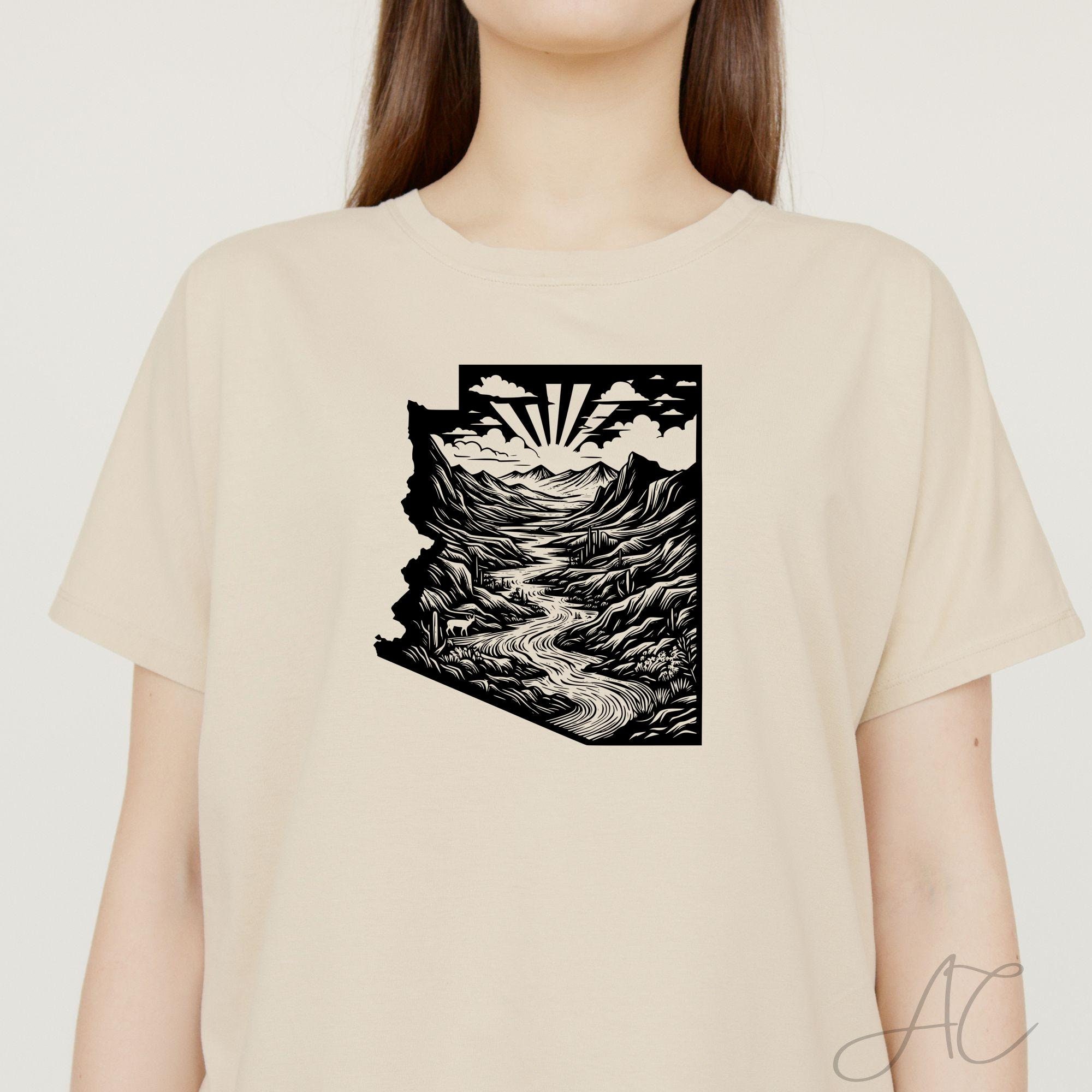 Arizona SVG Bundle, Arizona Map PNG ,arizona Outline Clipart, Hand ...