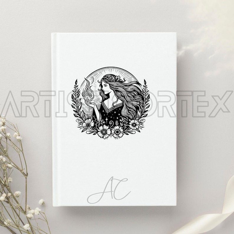 Brigid SVG Bundle, Brigid Goddess PNG , Celtic Goddessclipart, Hand ...