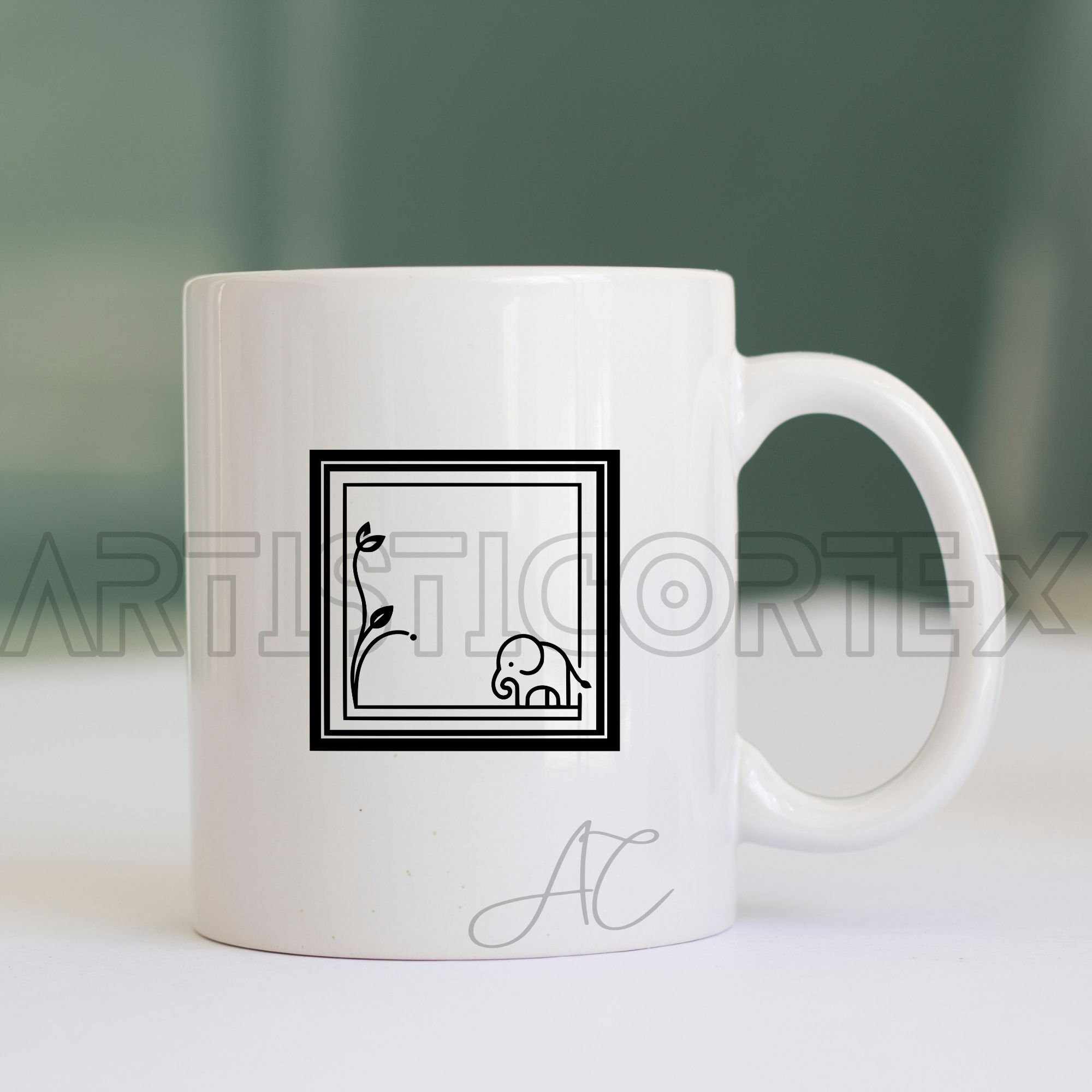 Zoo Square Frame SVG Bundle, Zoo Frame PNG, Square Frame Clipart, Hand ...