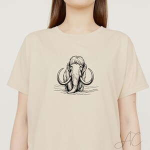 Mammoth SVG Bundle, Mammoth Face PNG ,mammoth Clipart, Hand Drawn ...