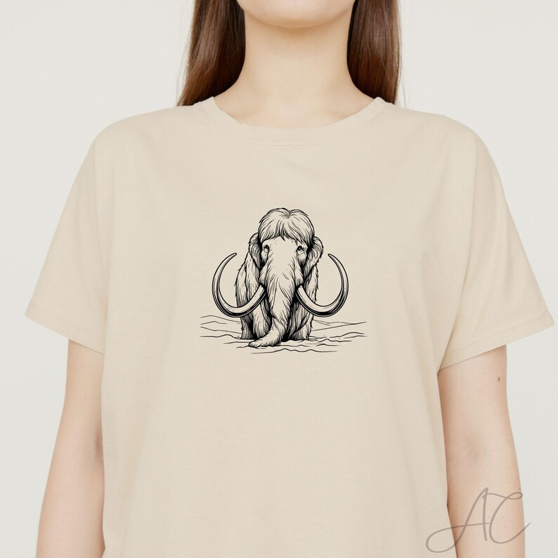 Mammoth SVG Bundle, Mammoth Face PNG ,mammoth Clipart, Hand Drawn ...