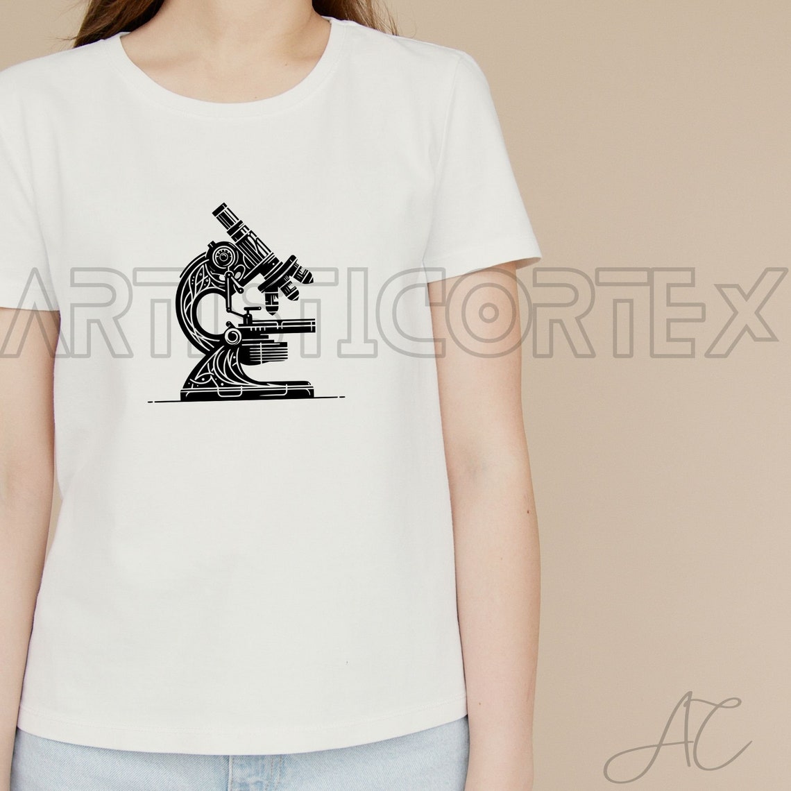 Microscope SVG Bundle, Microscope With Petri Dish PNG, Microscope and ...