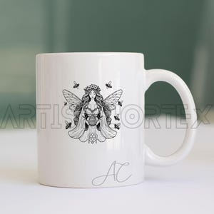 Melissa SVG Bundle, Melissa Goddess PNG , Bee Goddess Clipart, Hand ...