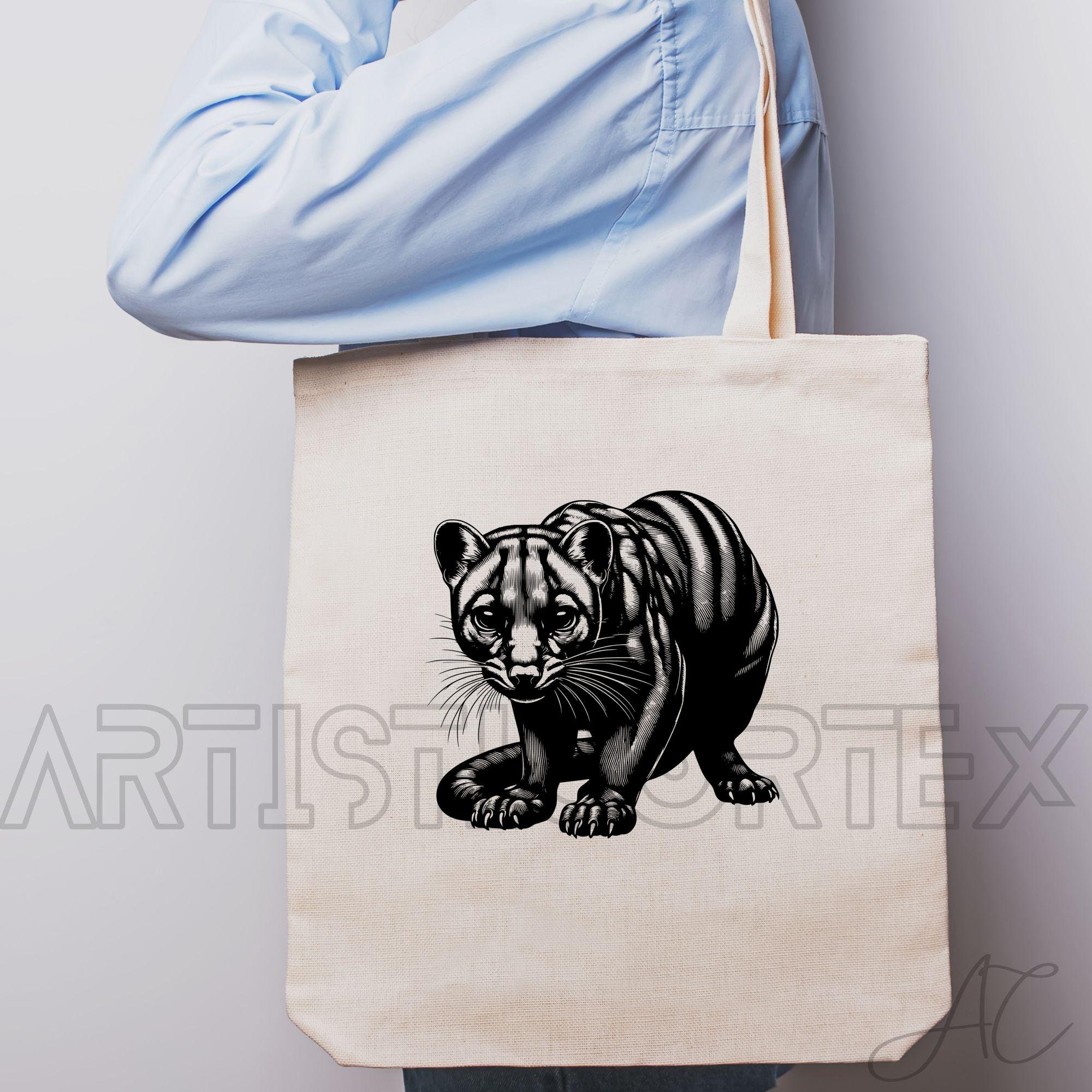 Fossa SVG Bundle, Fossa Face PNG , Fossa Roar Clipart, Hand Drawn Fossa ...