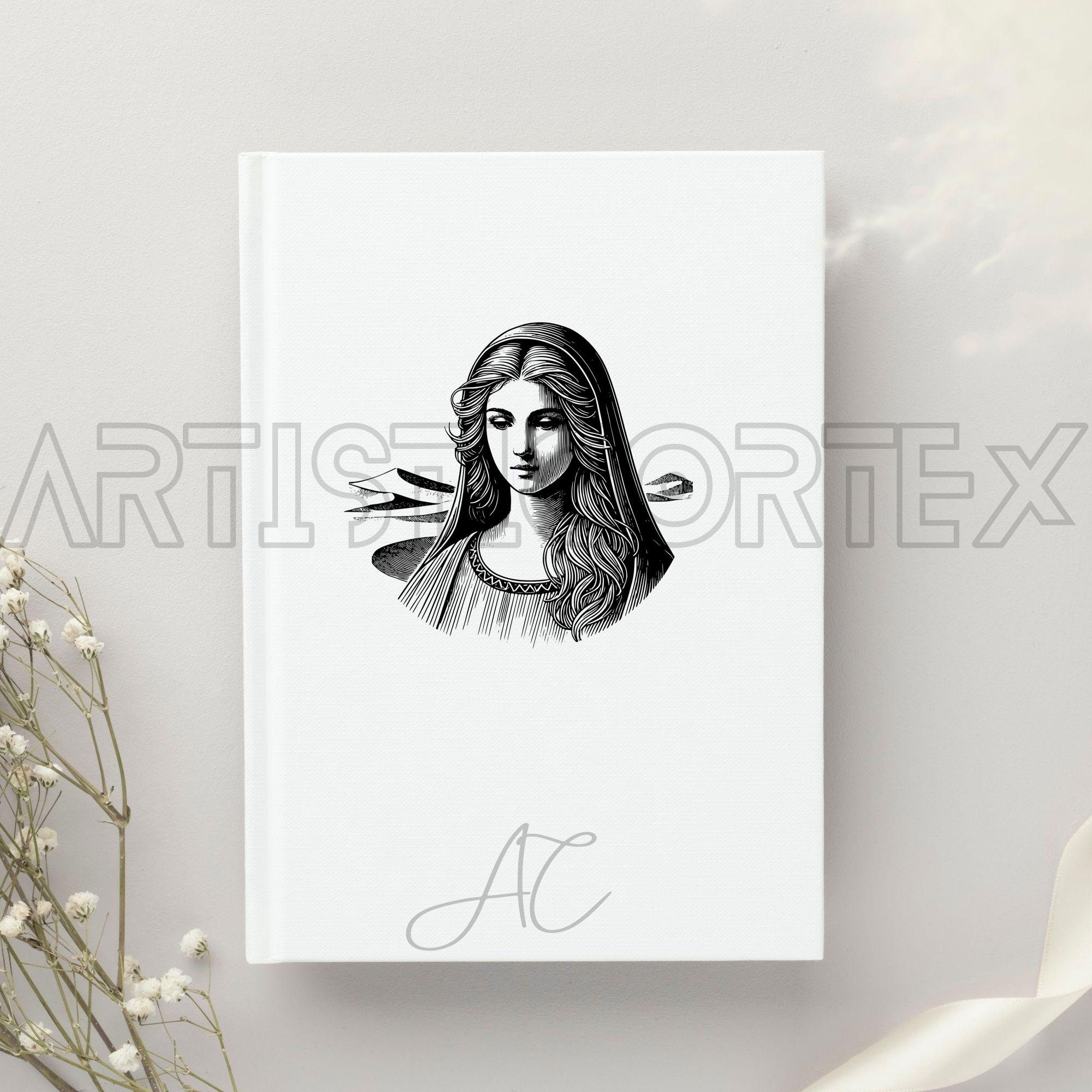 Saint Mary of Egypt SVG Bundle, St Mary of Egypt PNG, St Mary and Lion ...