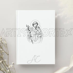 Saint Joseph SVG Bundle, St Joseph PNG , Saint Joseph and the Child ...