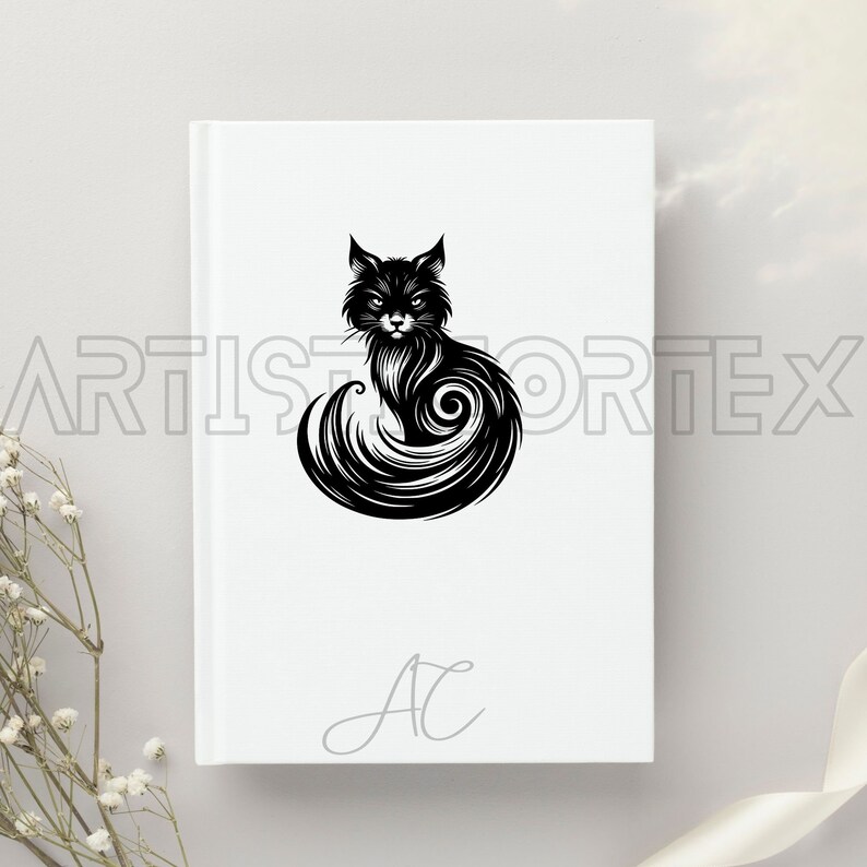 Evil Cat SVG Bundle, Cat PNG, Scary Cat Clipart , Hand Drawn Evil ...