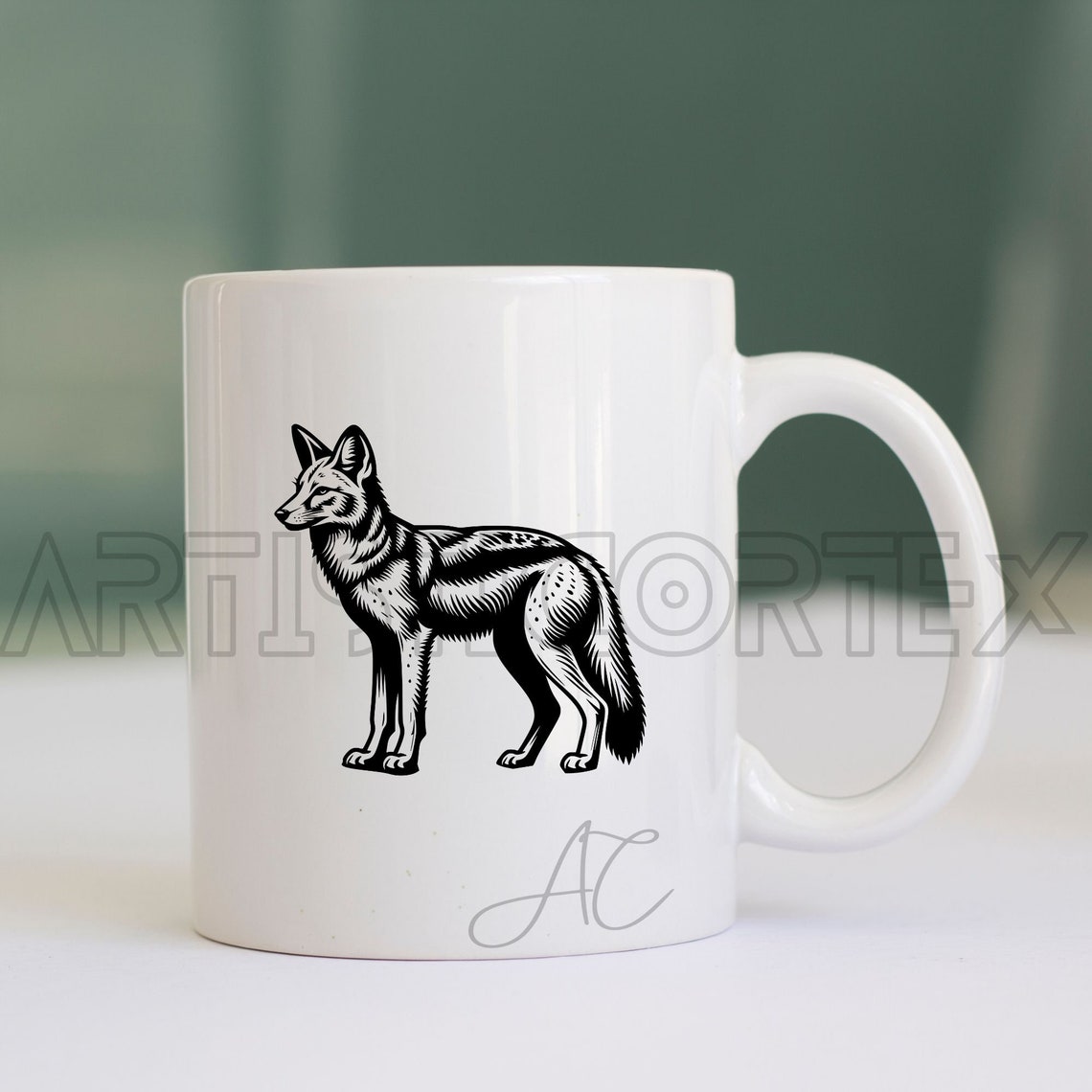 Jackal SVG Bundle, Jackal Howling PNG, Jackal Head Clipart, Hand Drawn ...