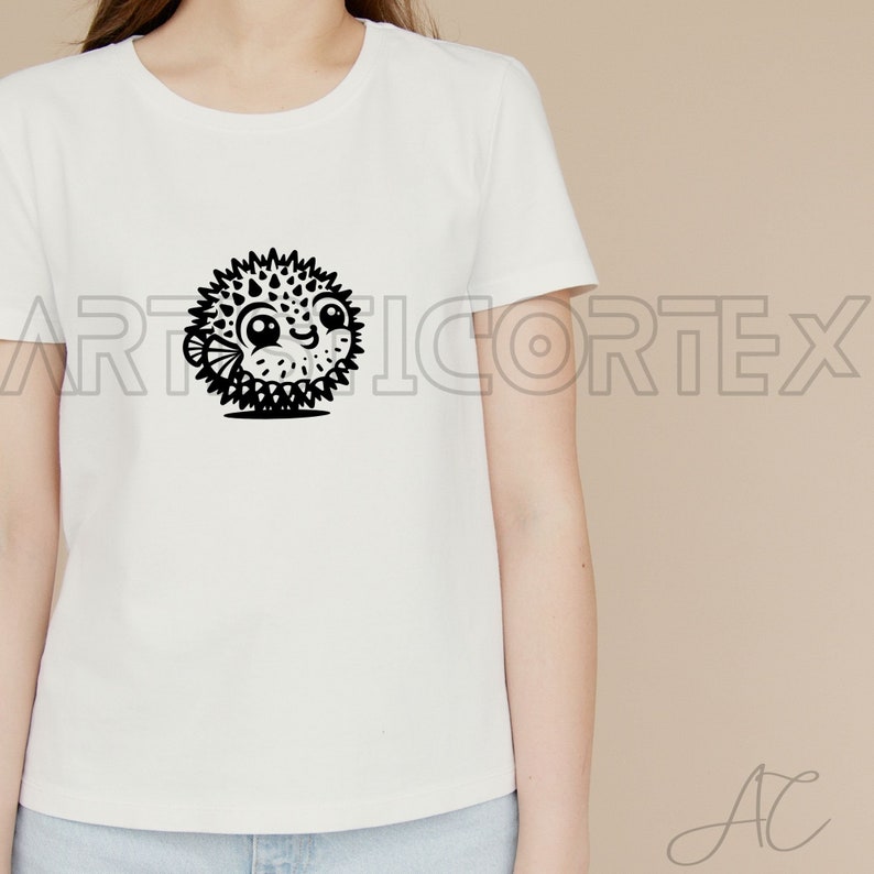 Puffer Fish SVG Bundle, Cute Puffer Fish PNG, Puffer Fish in Sea ...