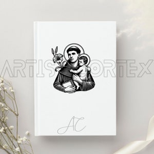 St Anthony SVG Bundle, Saint Anthony PNG, Saint Anthony of Padua ...