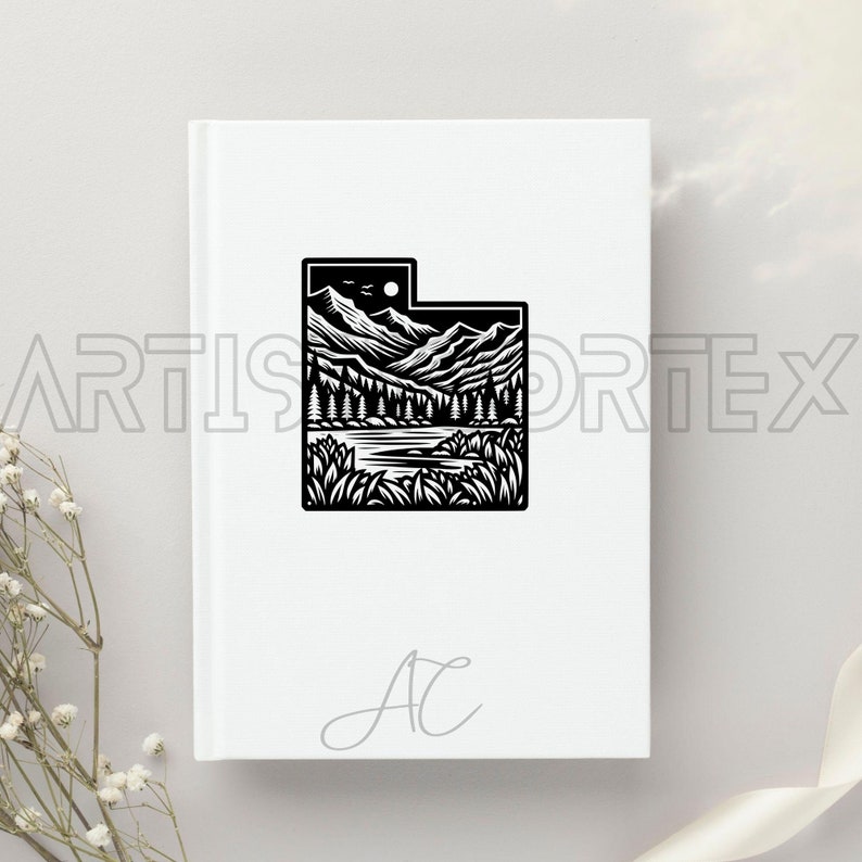 Utah SVG Bundle, Utah Map PNG ,utah Outline Clipart, Hand Drawn Utah ...