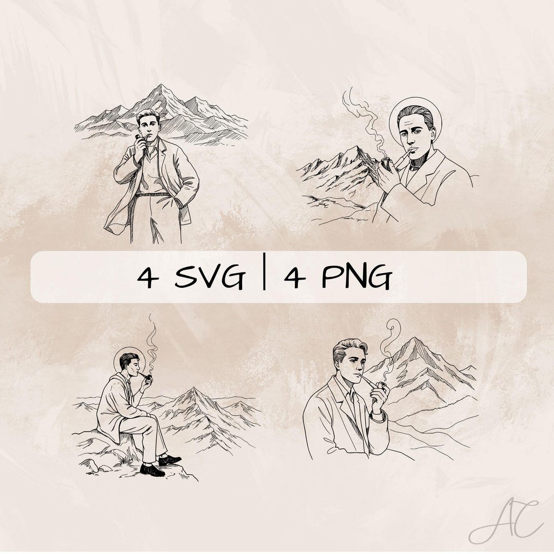 Pier Giorgio Frassati SVG Bundle, Blessed Pier PNG , Catholic Clipart ...