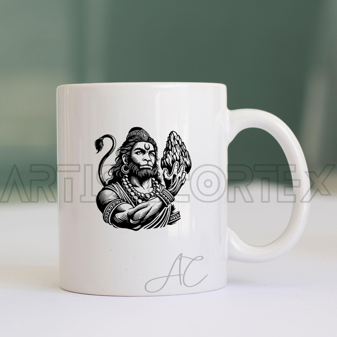 Hanuman SVG Bundle, Hanuman Deity PNG , Hindu Hanuman Clipart, Hand ...