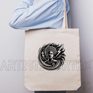 Oya SVG Bundle, Oya Goddess PNG , African Mythologyclipart, Hand Drawn ...