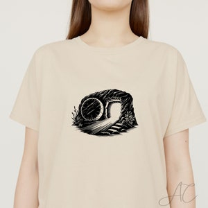 Empty Tomb SVG Bundle, Resurrection PNG ,jesus Tomb Clipart, Hand Drawn ...