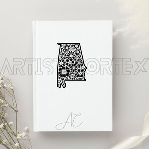 Alabama SVG Bundle, Alabama Map PNG ,alabama Outline Clipart, Hand ...