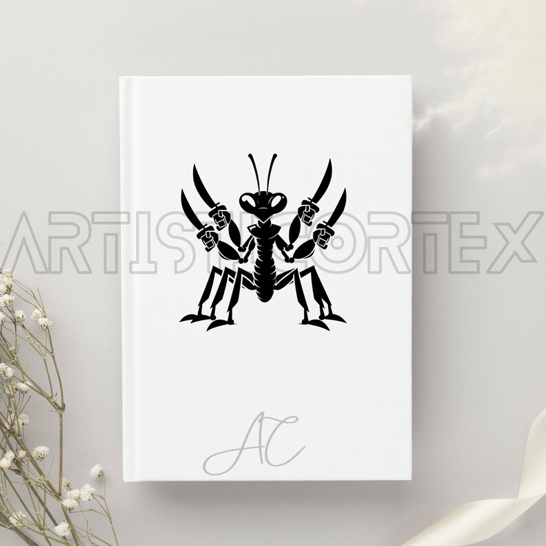 Mantis SVG Bundle, Praying Mantis PNG, Mantis With Sword Clipart, Hand ...