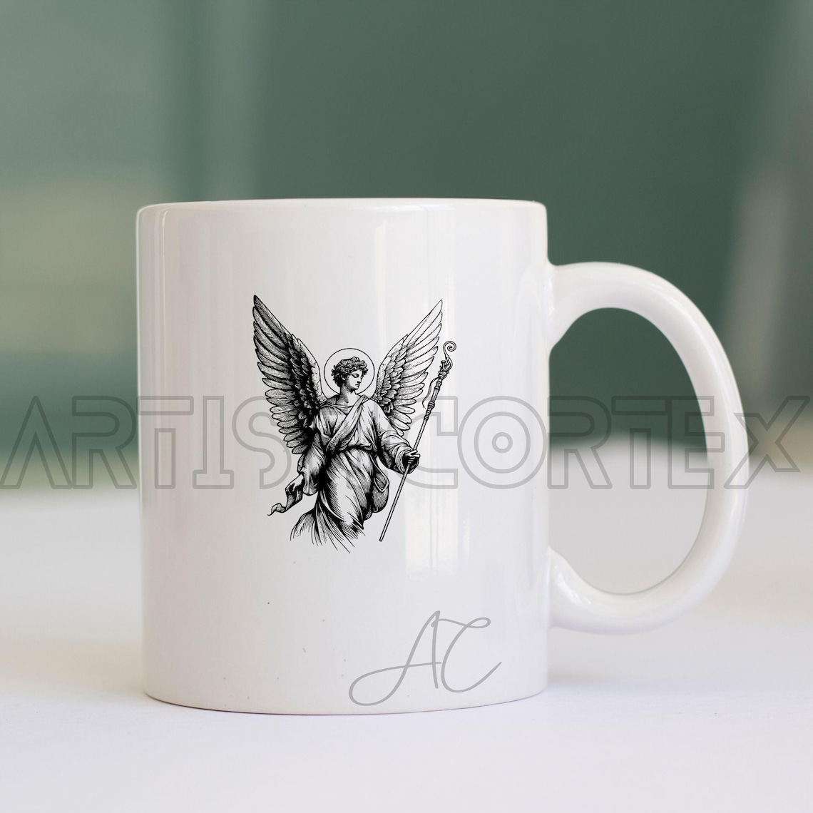 Archangel Raphael SVG Bundle, Saint Raphael PNG, St Raphael and Staff ...