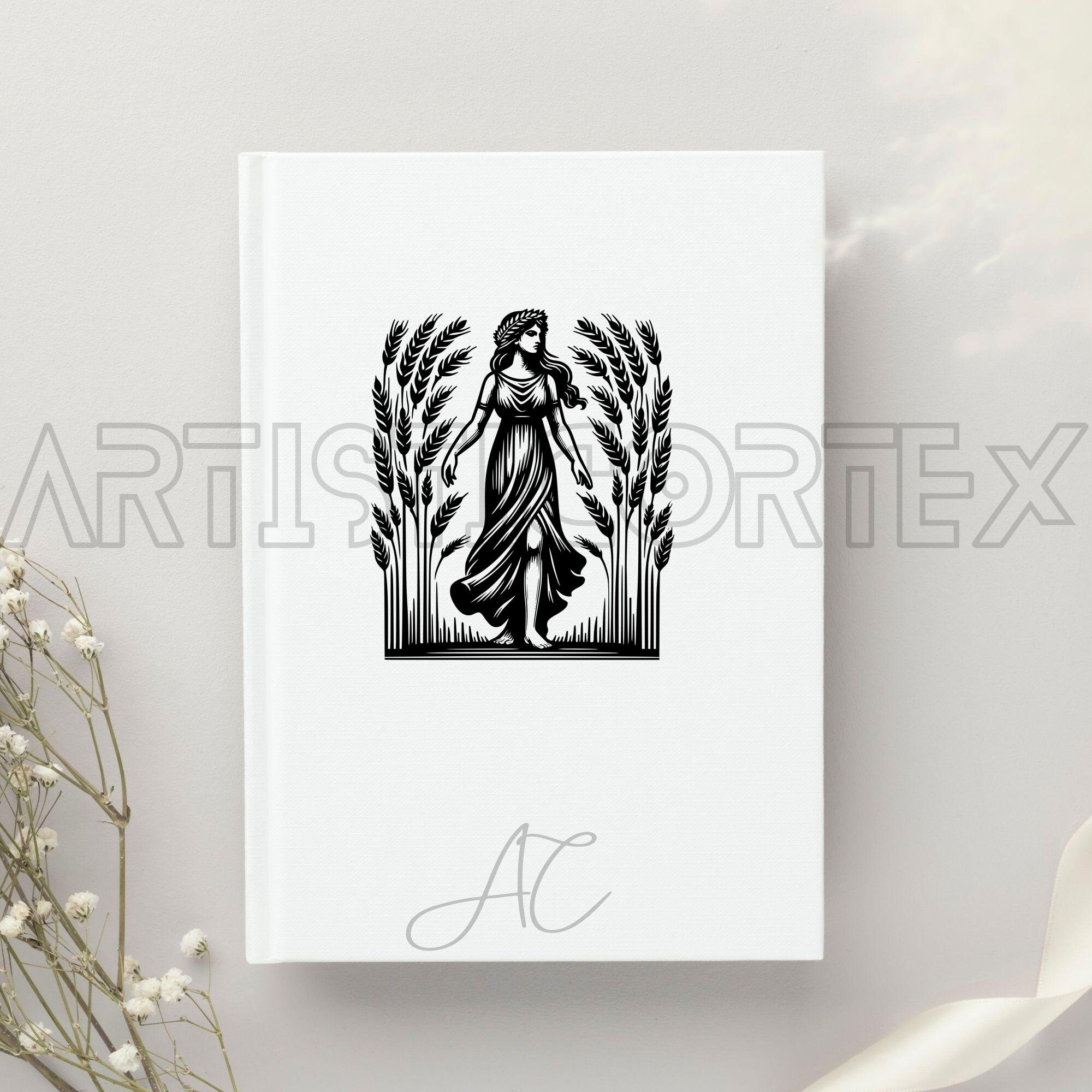 Demeter SVG Bundle, Demeter Goddess PNG ,goddess of Agriculture Clipart ...