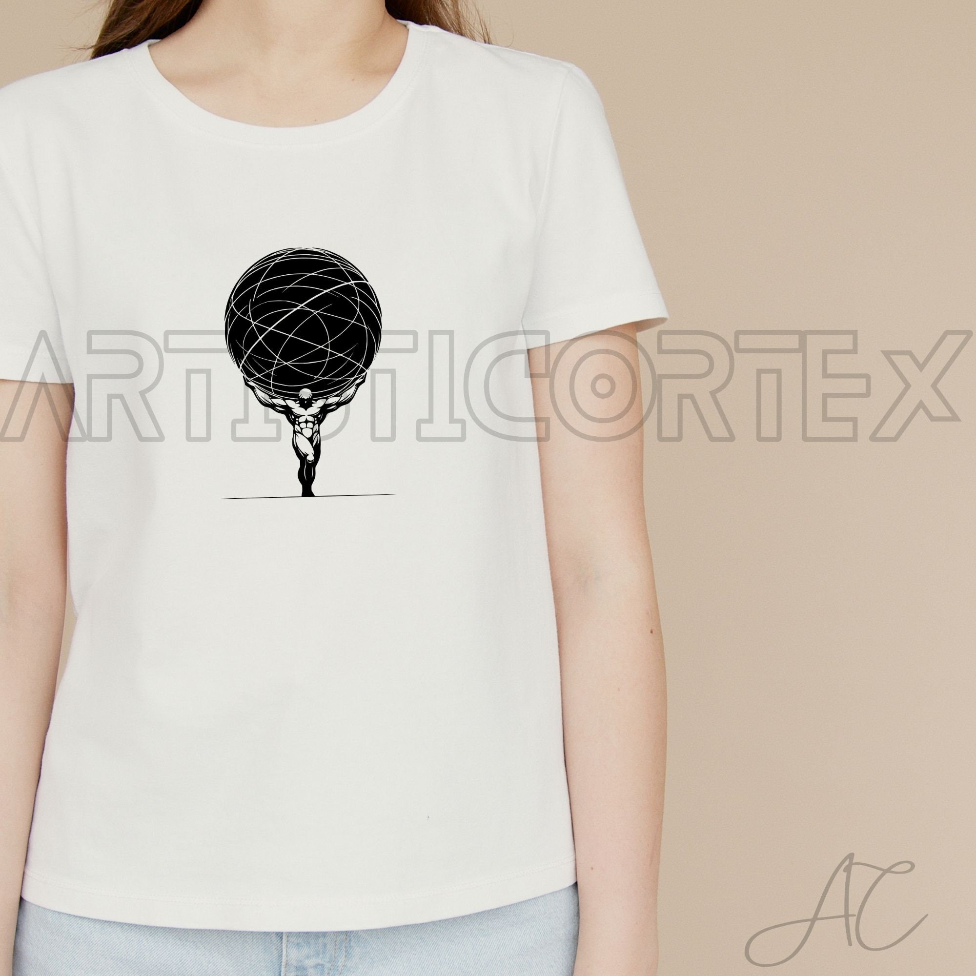 Atlas SVG Bundle, Atlas Holding the World PNG, Atlas and Sky Clipart ...