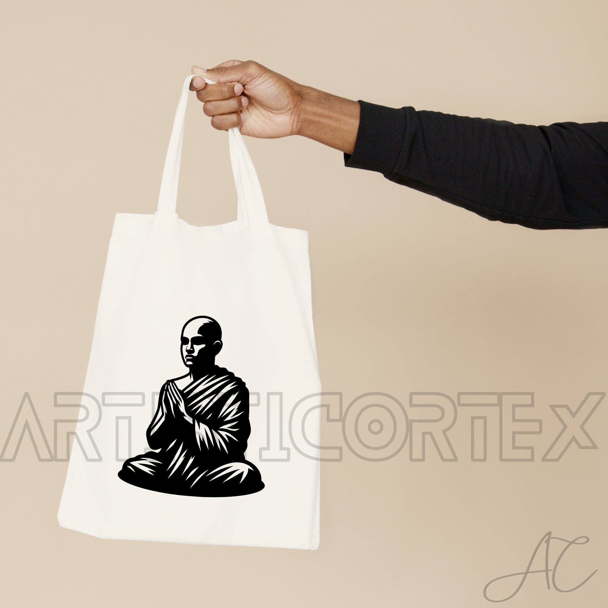 Monk SVG Bundle, Cute Monk PNG, Monk Meditating Clipart , Hand Drawn ...