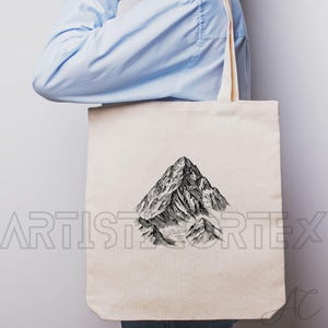 K2 SVG Bundle, K2 Mountain PNG , Mountain Clipart, Hand Drawn K2 ...